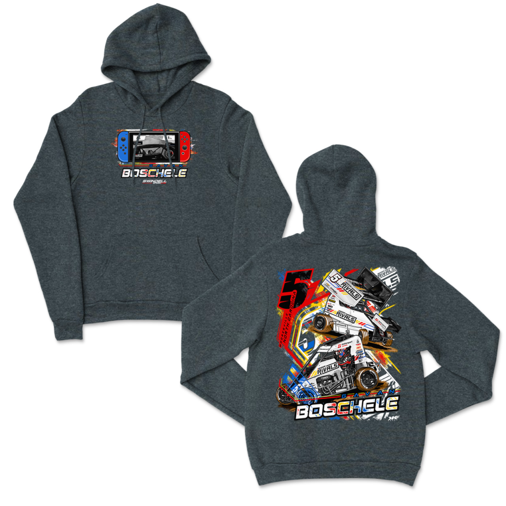 Tulsa Shootout-Chili Bowl — NASCAR Rivals Hoodie – Gavan Boschele Racing